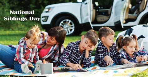 Happy National Siblings Day 2023 National Day List