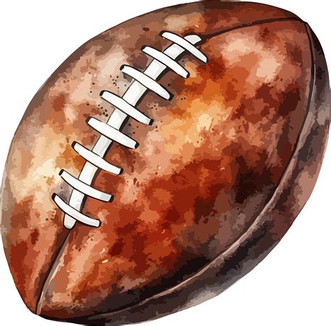 Ai Generated American Football Ball Clipart Design Illustration
