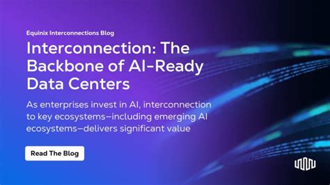 Urs Buergisser On Linkedin Interconnection The Backbone Of Ai Ready Data Centers