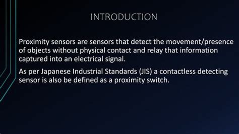 Types Of Sensors Ppt