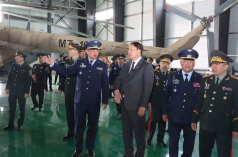 Агаарын цэргийн командлал болон зэвсэгт хүчний 303 дугаар ангид ажиллалаа News Mn