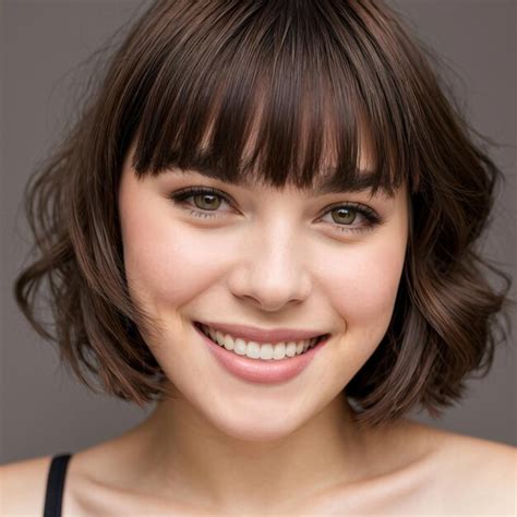 Beautiful Smiling Girl Premium Ai Generated Image