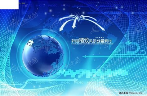 商务科技背景psd素材免费下载红动中国
