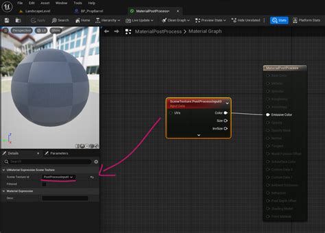 Adjusting A Post Process Volume With A Material In Unreal Engine Jay Versluis