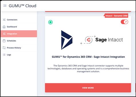 Comprehending Gumu™ Workflow For Sage Intacct And Dynamics Crm Integration