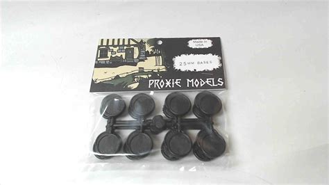 Amazon Com Proxie Models Mm Round Figure Bases Toys Games