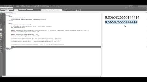 Como Generar Números Aleatorios En Javascript Youtube