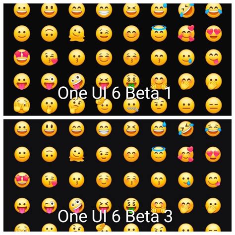 Samsung V Nejnovější Betě One Ui 60 Příjemně Vylepšuje Emotikony