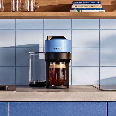 Nespresso By Delonghi Vertuo Pop Pacific Blue Espresso Machine