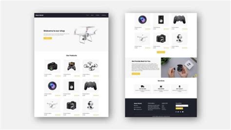 Create Online Store Using Html Css And Bootstrap Gears World Coding