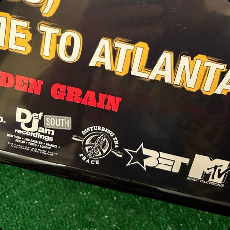 Vintage Ludacris Word Of Mouf Album Rap Hip Hop Promo Poster Def Jam 2001 Atl Ebay