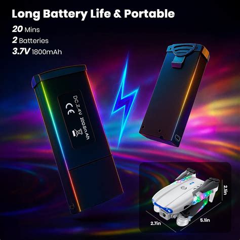 Beeprincess Drone With Screen Remote Control And Cool Lights Rc Quadc My Store