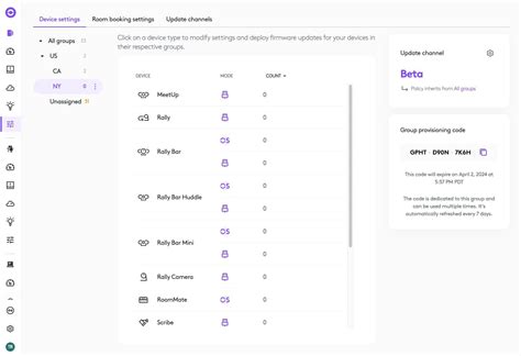 Group Provisioning Codes Logitech Sync Guides