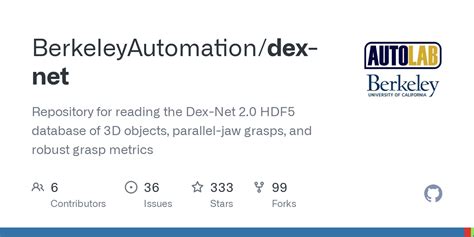 Github Berkeleyautomation Dex Net Repository For Reading The Dex Net