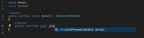 Vscode C Autocomplete Deleting Override Function Name Rgodot