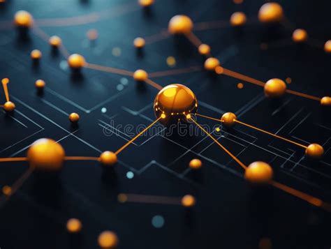 Exploring The Beauty Of Chemical Bonds With A Cluster Of Vibrant Orange