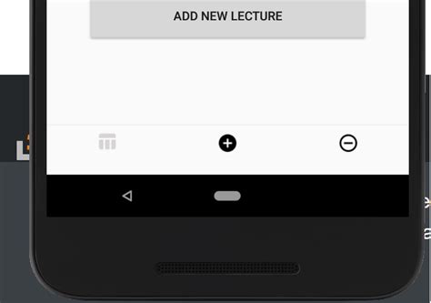 Android Increase The Size Of The Bottom Navigation Bar Icons And Delete