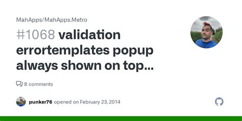 Validation Errortemplates Popup Always Shown On Top With Opened Flyout · Issue 1068 · Mahapps