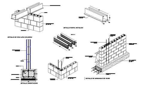 Wall Joints Structure Cad Drawing Details Dwg File My Xxx Hot Girl