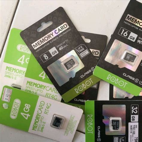 Jual Memory Card Merk Robot Shopee Indonesia