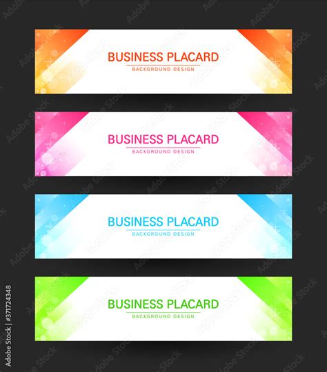 현수막 배경 디자인 벡터 일러스트 Stock Vector Adobe Stock