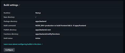Nx Monorepo Nextjs Payload Cms Error Decoding Lambda Response Error Decoding Lambda