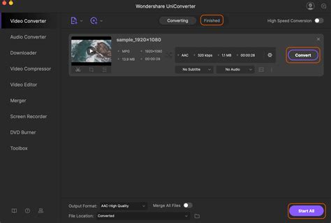 Mpeg To Aac Converter How To Convert Mpeg4 To Aac