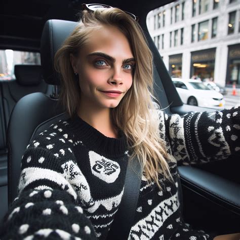 Cara Delevingne Ai Generated Artwork Nightcafe Creator