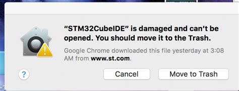 Stm32cubeide 110 Dont Start On A Mac Os Page 2