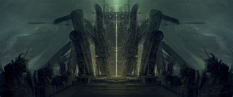 Artstation Bronze Door