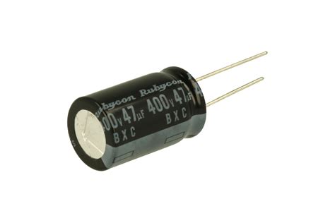 Capacitor Rubycon 47uf 400v Electronic Store Firma Piekarz