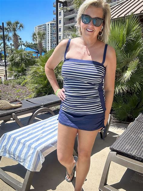 The Lands End Swimsuits I Took To The Beach