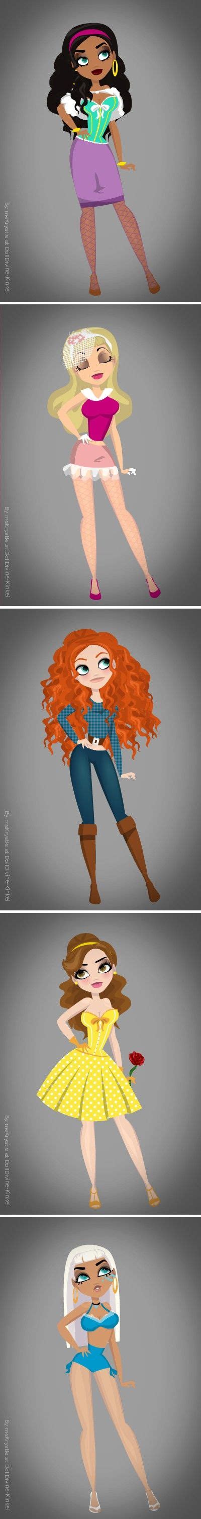 Pinup Disney Princesses