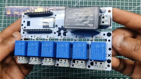 Home Automation Board With Nodemcu Six Outputs Share Project Pcbway