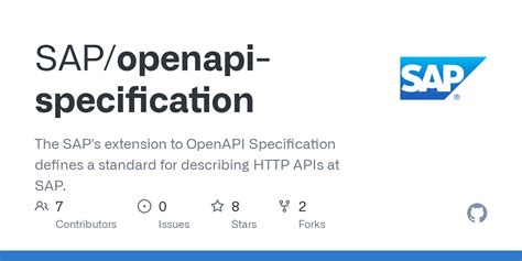 Github Sapopenapi Specification The Saps Extension To Openapi Specification Defines A