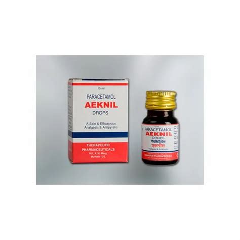 Aeknil 150 Mg Paracetamol Drops Pcm Syrup पैरासिटामोल सिरप In