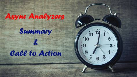 Async Code Smells And How To Track Them Down With Analyzers Summary · Cezary Piątek Blog