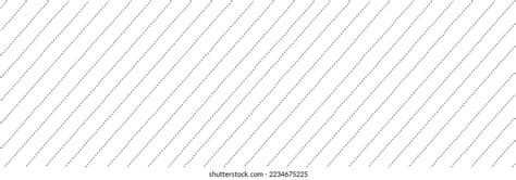 Diagonal Dashed Lines Pattern On White Stock Vector Royalty Free 2234675225 Shutterstock