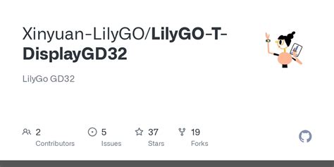 LilyGO T DisplayGD32 Lcd C At Master Xinyuan LilyGO LilyGO T DisplayGD32 GitHub