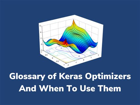 Complete Glossary Of Keras Optimizers And When To Use Them With Code