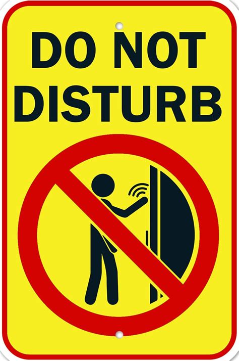 Printable Cool Do Not Disturb Sign Free Download And Print For You