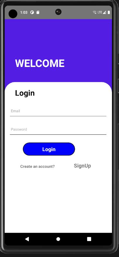 Github Sajjadlagharilogin Signup React Native