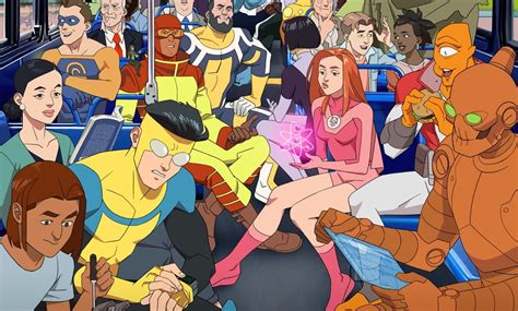 Invencível 2ª Temporada Conheça Personagens E Dubladores Da Série Animada
