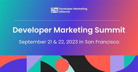 Venue Developer Marketing Summit San Francisco 2023