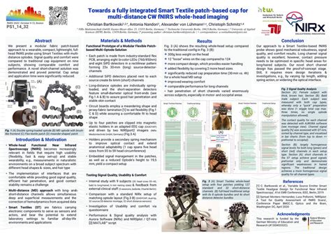 PDF Towards A Fully Integrated Smart Textile Patch Based Cap For Multi Distance CW FNIRS Whole