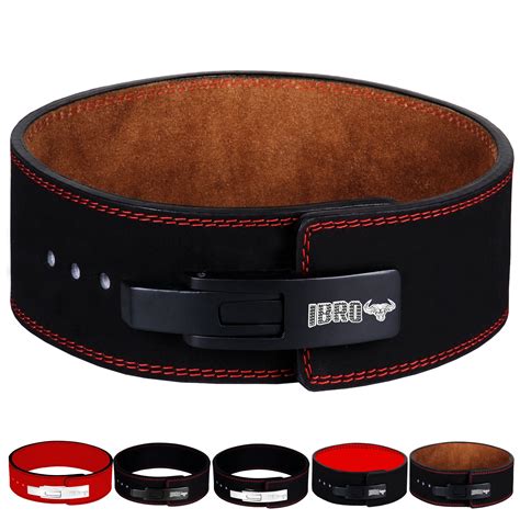 Ibro Powerlifting Lever Gym Belt Power 10mm Extreme Heavy Duty