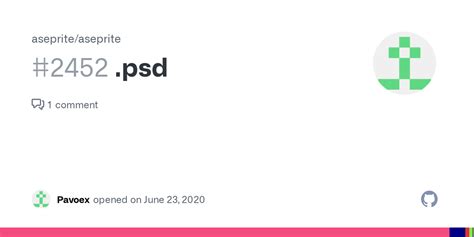 Psd · Issue 2452 · Asepriteaseprite · Github