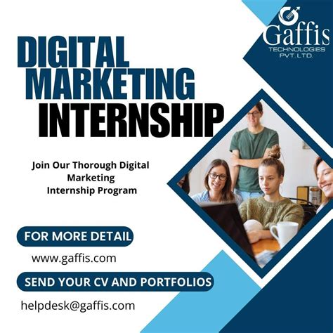 Gaffistech Gaffis Trending Latest Digitalmarketing Internship