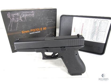 Glock Pistole 80 P80 Historical Reproduction Of The Original Glock Semi Auto Pistol Guns