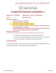 ELEC CW QP Pdf Linear ICs And Applications ELEC FALL CW